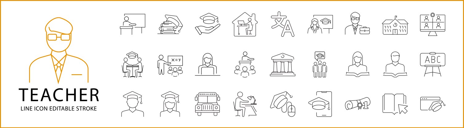 Teacher Symbol Vector Images (over 47,000)