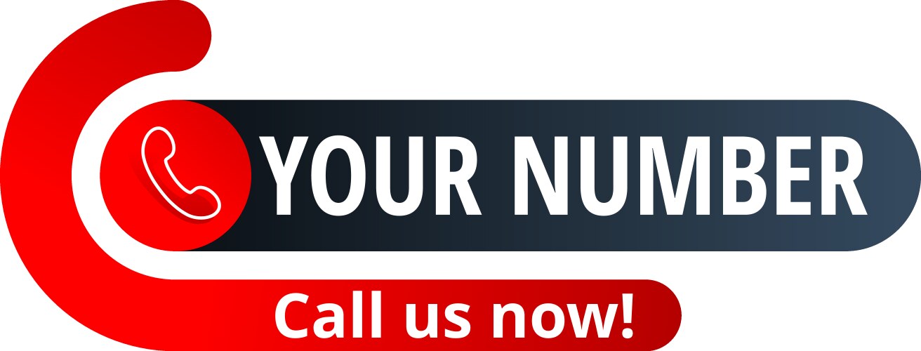 Call us now red button Royalty Free Vector Image