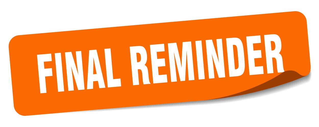 Final Reminder Vector Images (over 800)