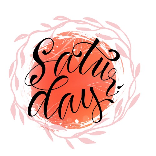 Saturday Vector Images (over 6,100)