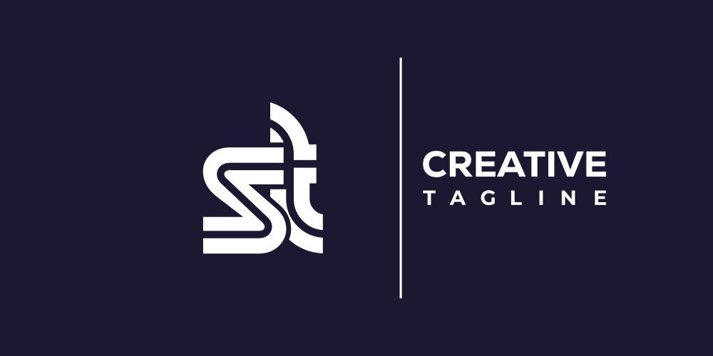 St Logo Letters Vector Images (over 2,900)