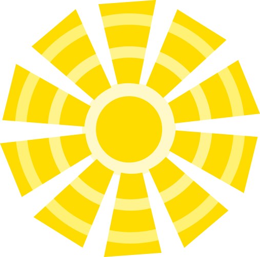 Sun with Rays Clipart Vector Images (over 2,800)