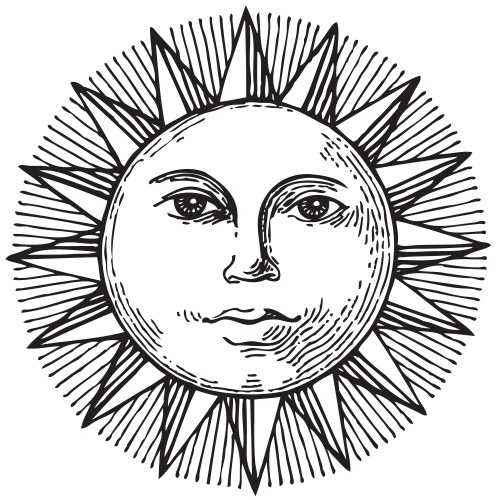 Medieval Sun Vector Images (over 2,600)