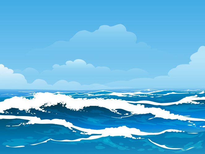 Cartoon Ocean Waves Vector Images (over 36,000)