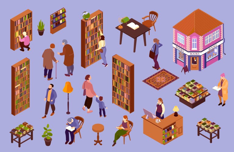 Bookshop Building Vector Images (over 670)
