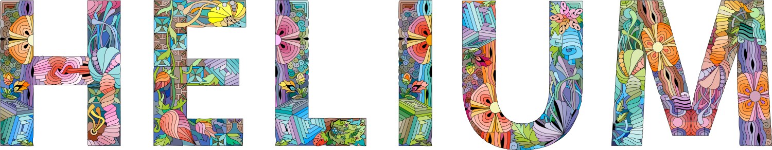 Helium Atom Drawing Vector Images (22)