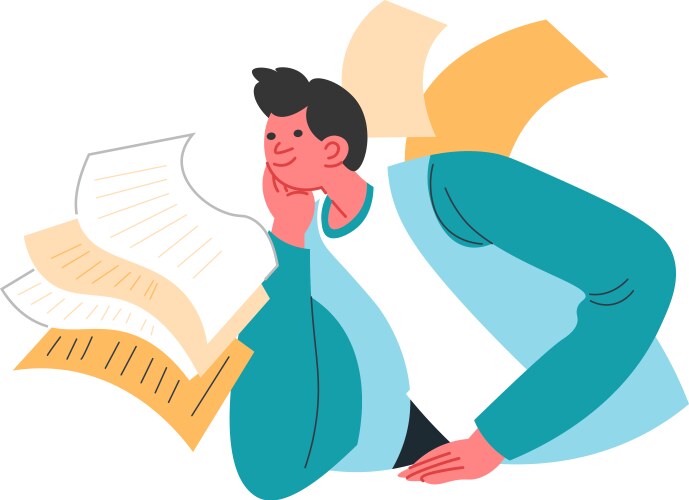 Writing Royalty Free Vector Image - VectorStock