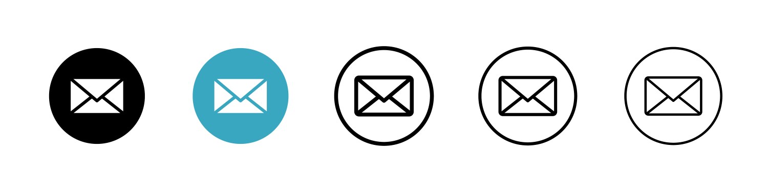 Email Logo Black and White Vector Images (over 2,300)