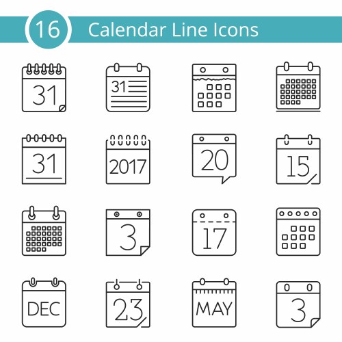 Calender Vector Images (over 60,000)