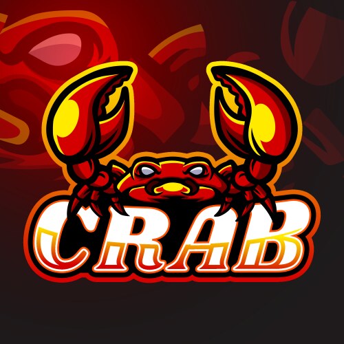 Hawk esport mascot logo design Royalty Free Vector Image