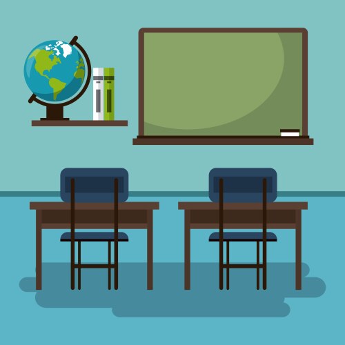 Empty Classroom Cartoon Vector Images (over 2,100)
