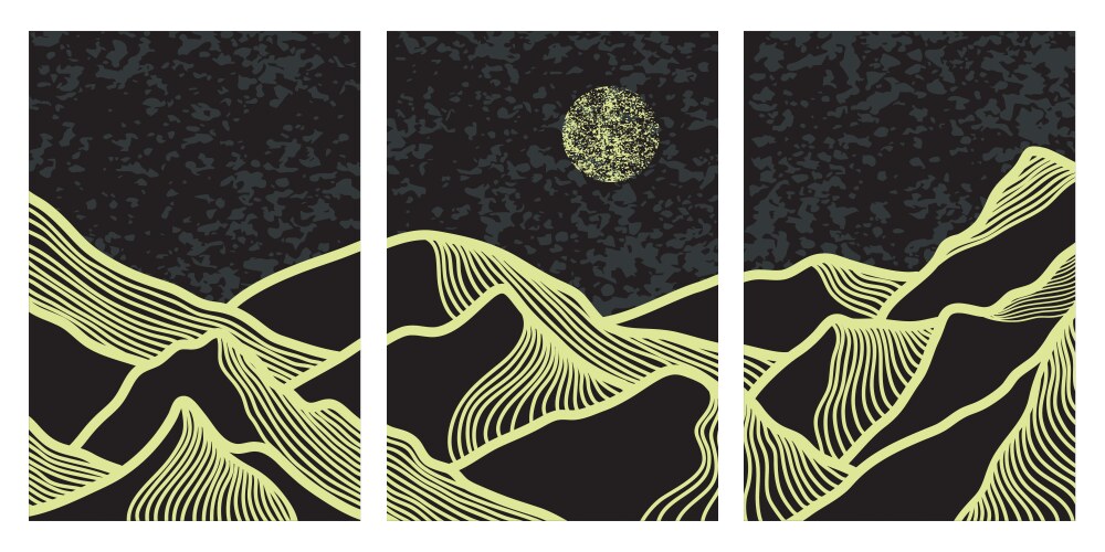 Japanese background with line wave pattern Vector Image