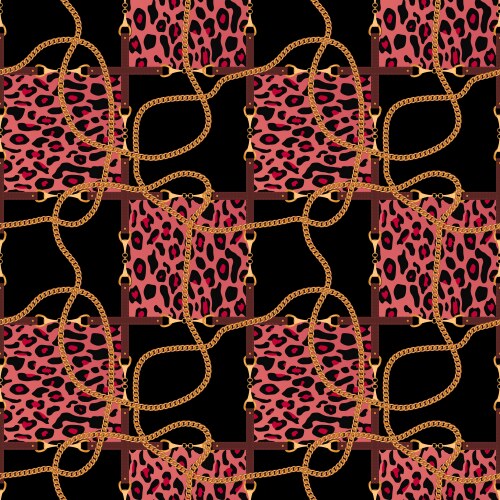 Seamless leopard Royalty Free Vector Image - VectorStock