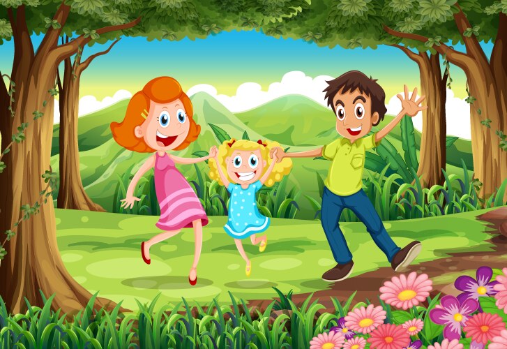 Happy Forest Vector Images (over 100,000)