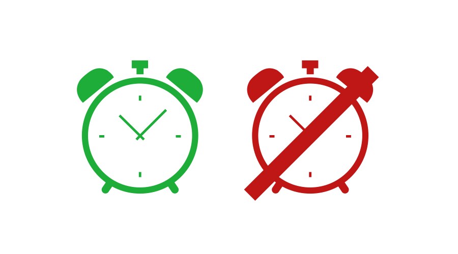 Alarm Clock Ticking Icon Vector Images (over 7,500)