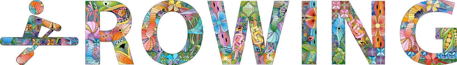 Rowing icon Royalty Free Vector Image - VectorStock