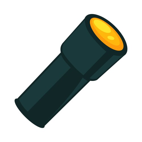 Flashlight Royalty Free Vector Image - VectorStock