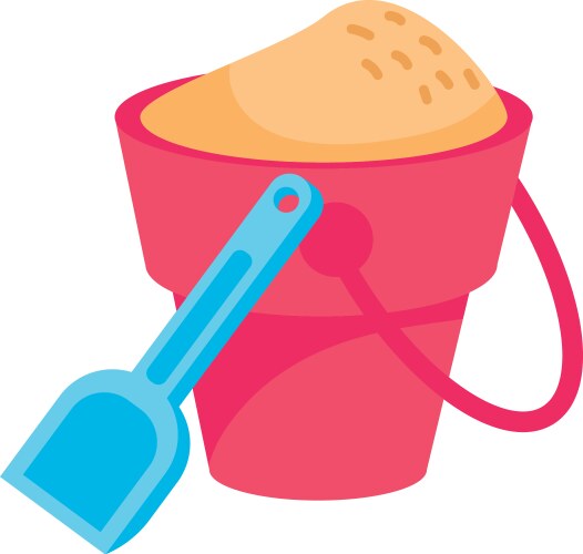 Beach Sand Bucket Vector Images (over 7,900)