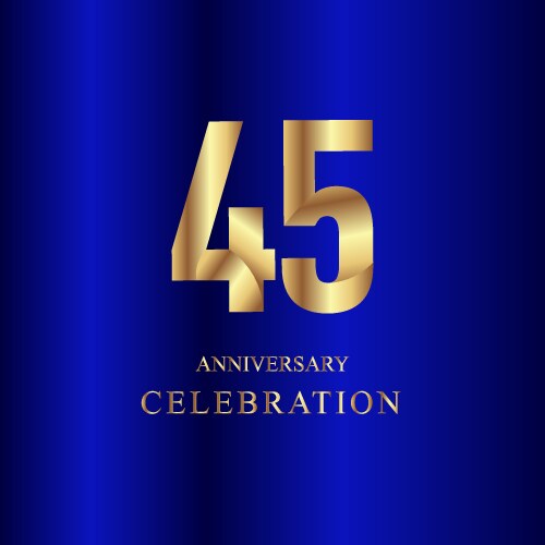 45th Anniversary Seal Vector Images (91)