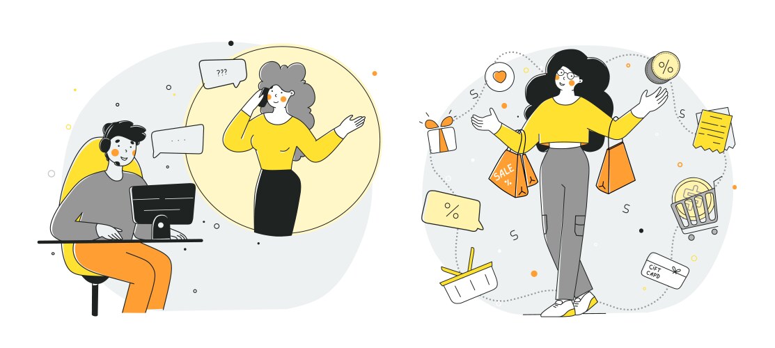 Customer Orientation Vector Images (over 2,400)