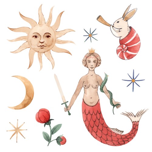 Medieval Sun Vector Images (over 2,600)