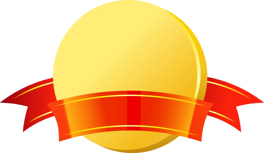 3d gold circular podium with a golden cylinder Vector Image