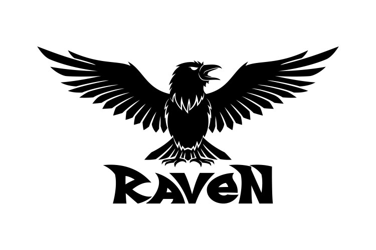 Raven Logo Vector Images (over 2,600)