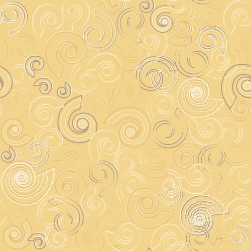 Sea waves seamless pattern Royalty Free Vector Image