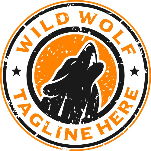 Wolf Circle Vector Images (over 1,000)