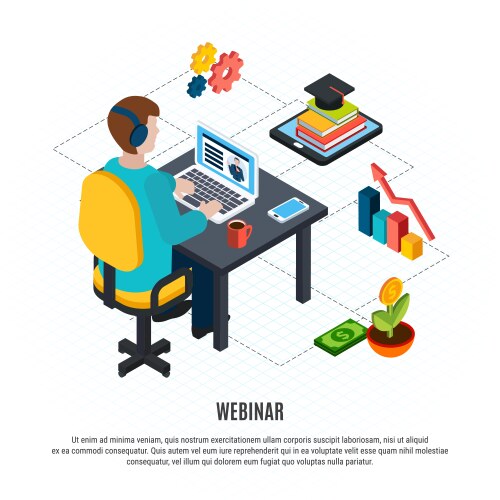 Webinar Flyer Vector Images (over 1,800)
