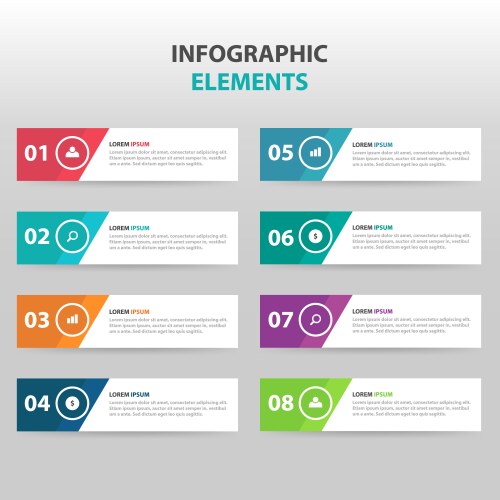 Infographic 3d label template design business Vector Image