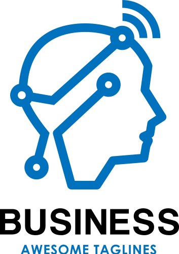 Smart key logo Royalty Free Vector Image - VectorStock