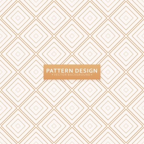 Minimalist square pattern background design Vector Image