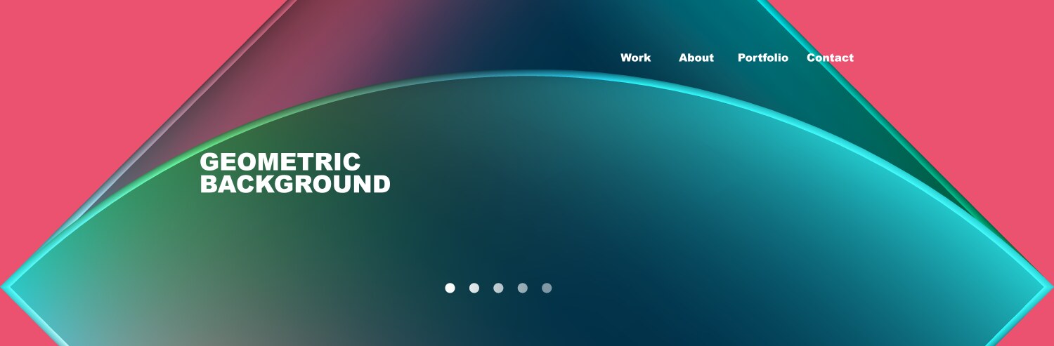 Geometric Header and Footer Vector Images (over 6,700)