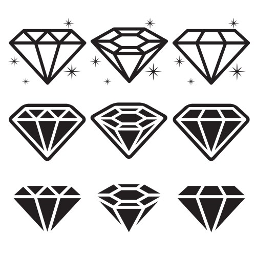 Free Diamond Vector Images (over 7,400)