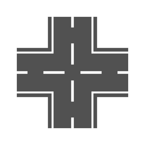 Intersection Road Sign Vector Images (over 7,400)