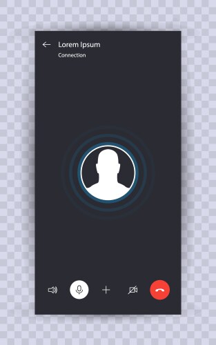 Call Screen Template Vector Images (over 8,900)