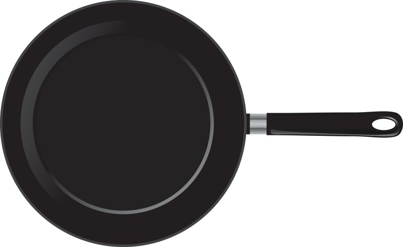 Frying pan Royalty Free Vector Image - VectorStock