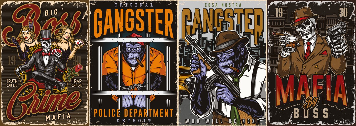 Gangster Logo Vector Images (over 4,500)