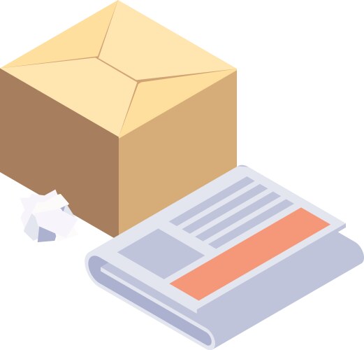 Paper and Cardboard Waste Icon Vector Images (over 1,800)