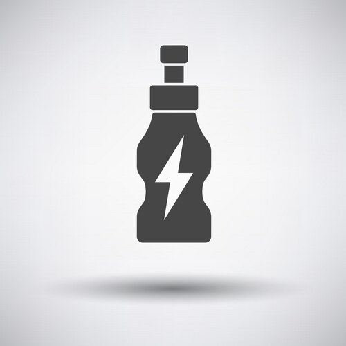 Energy drink pixel art Royalty Free Vector Image