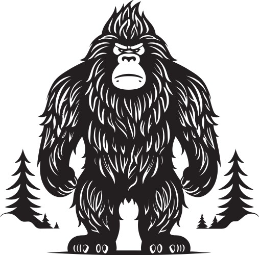 Sasquatch Vector Images (over 1,700)