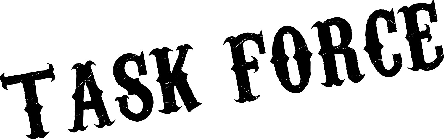 Task force rubber stamp Royalty Free Vector Image