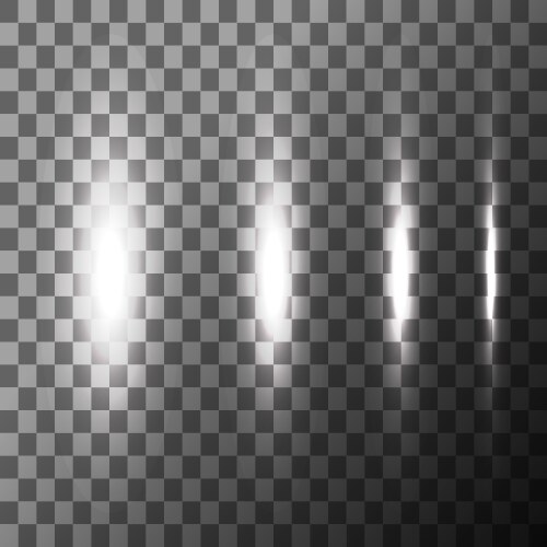 Scene illumination cold light effect Royalty Free Vector