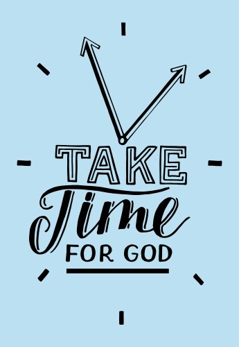 Hand lettering with bible verse prayer of the lord