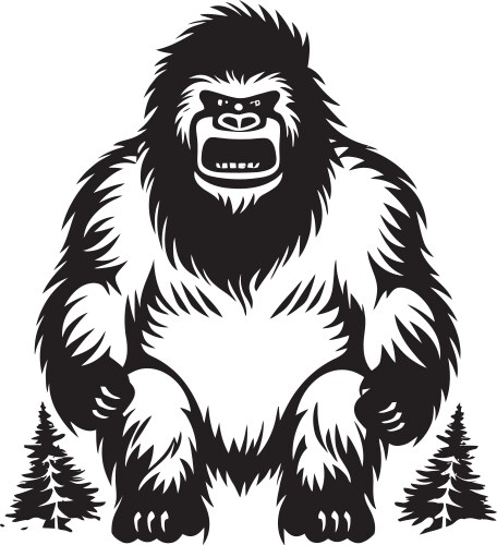 Sasquatch Vector Images (over 1,700)