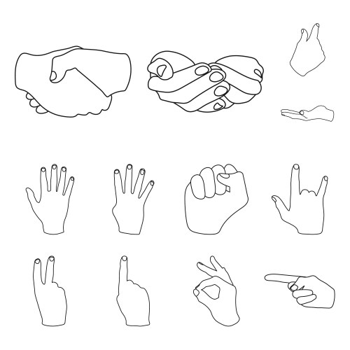 Middle Finger Outline Vector Images (over 630)