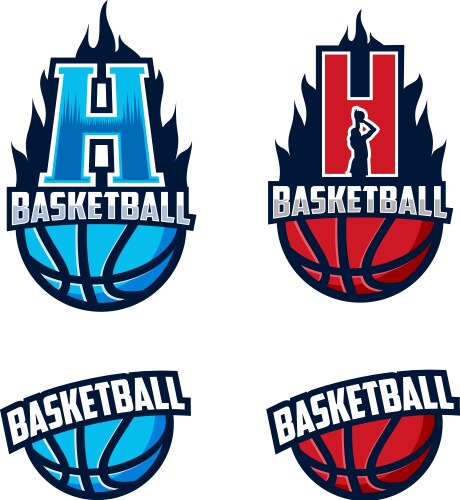 Basketball logo Vector Images & Graphics for Commercial Use | VectorStock