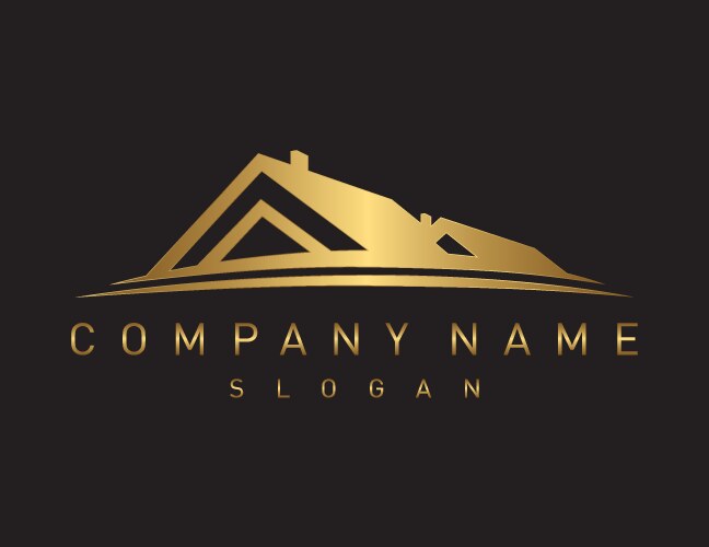 Gold Real Estate Logo Vector Images (over 11,000)