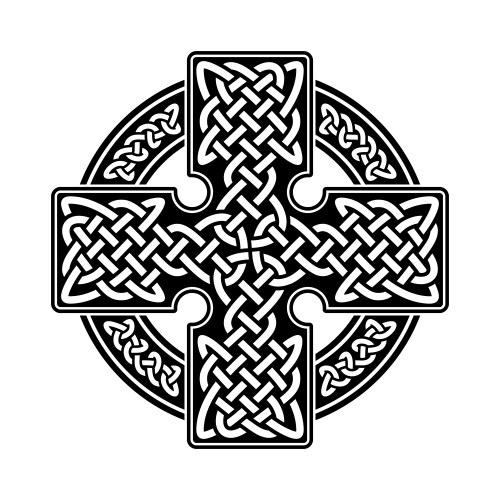 Celtic cross Royalty Free Vector Image - VectorStock